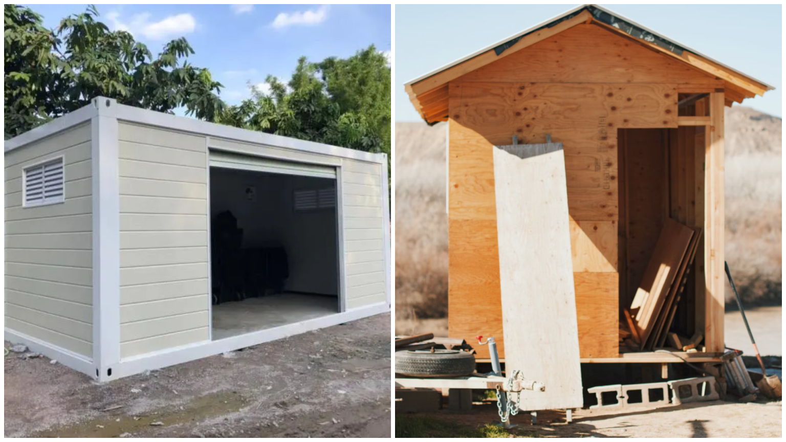 Shipping Container vs Shed as Home Storage: Which One? - Shipping ...