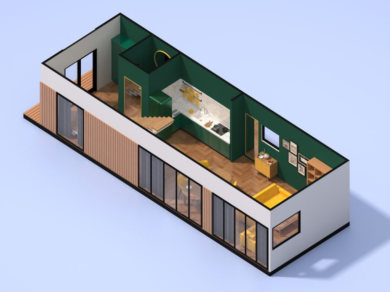 Container Van: Turning a Used Container into a Campervan - Shipping ...