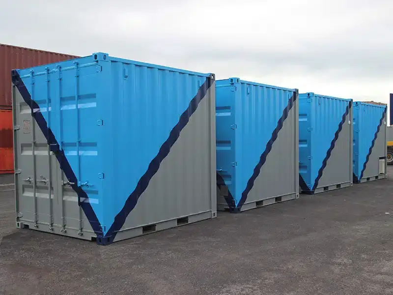 10' Container Offices with - Tradecorp Container Sales & Rental