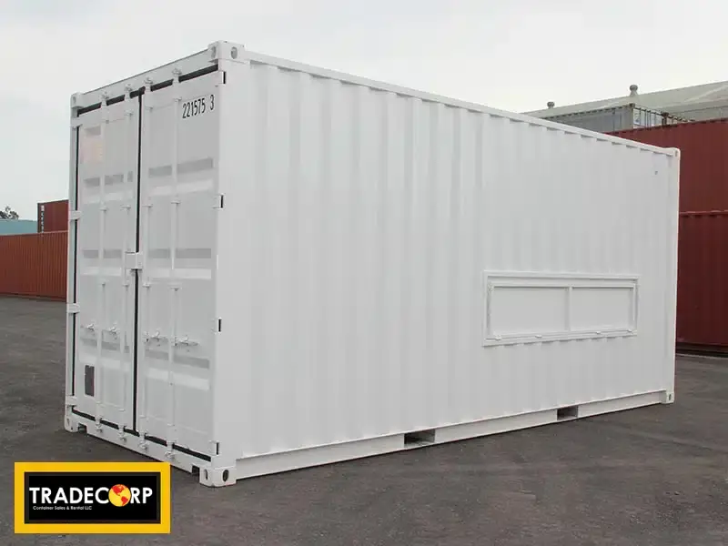 20’ Secure Workshop Container - Tradecorp Container Sales & Rental