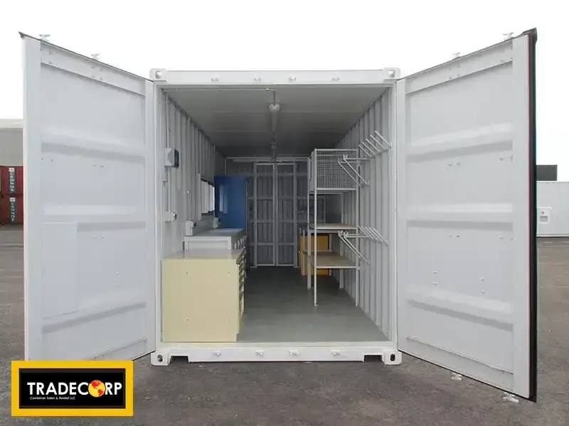 20’ Secure Workshop Container - Tradecorp Container Sales & Rental