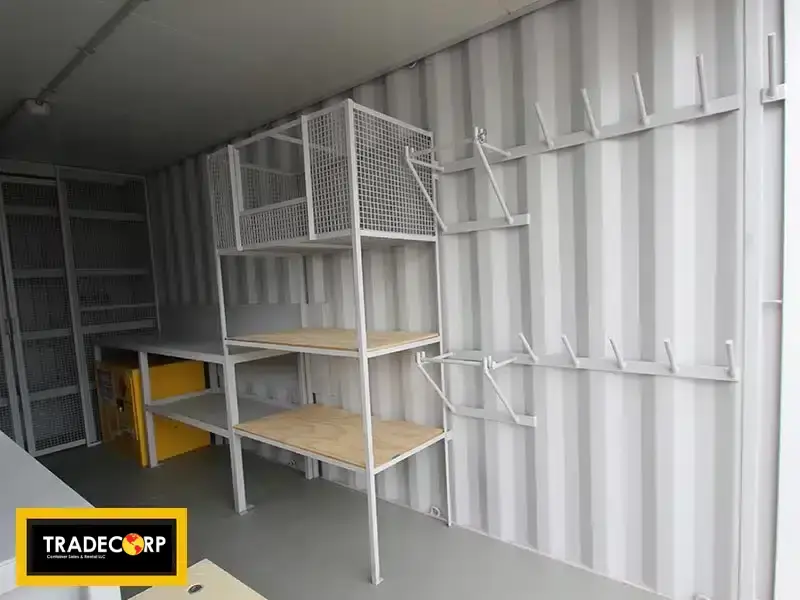 20’ Secure Workshop Container - Tradecorp Container Sales & Rental