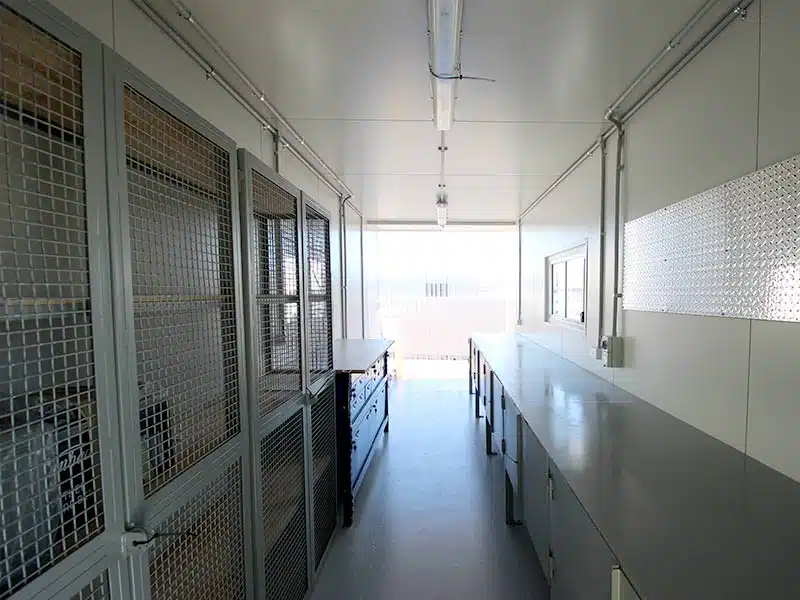 40' Mobile Mining Workshop Container - Tradecorp Container Sales & Rental