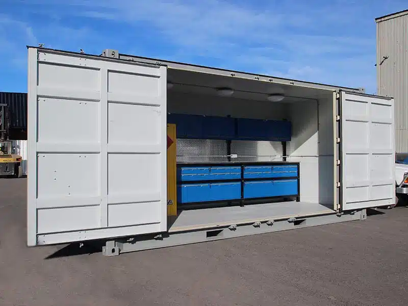 Drone Workshop Container - Tradecorp Container Sales & Rental