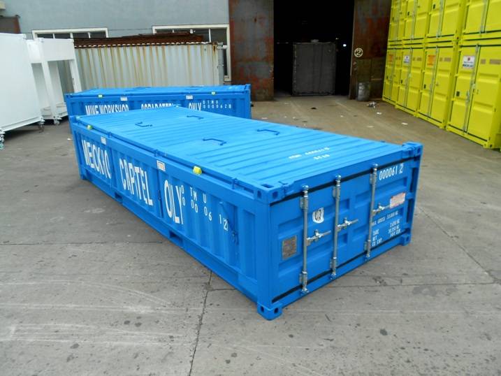 20' Half Height Scrap Steel Container | Tradecorp Container