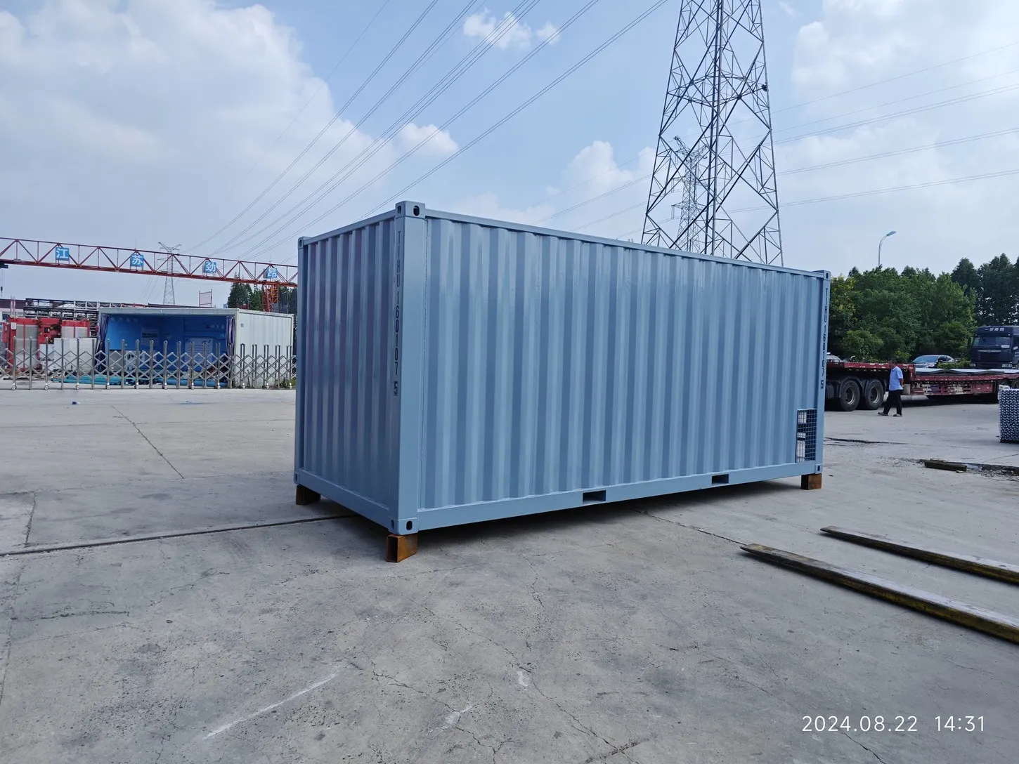 20’ DC Office Container Kitchenette - Tradecorp Container Sales & Rental