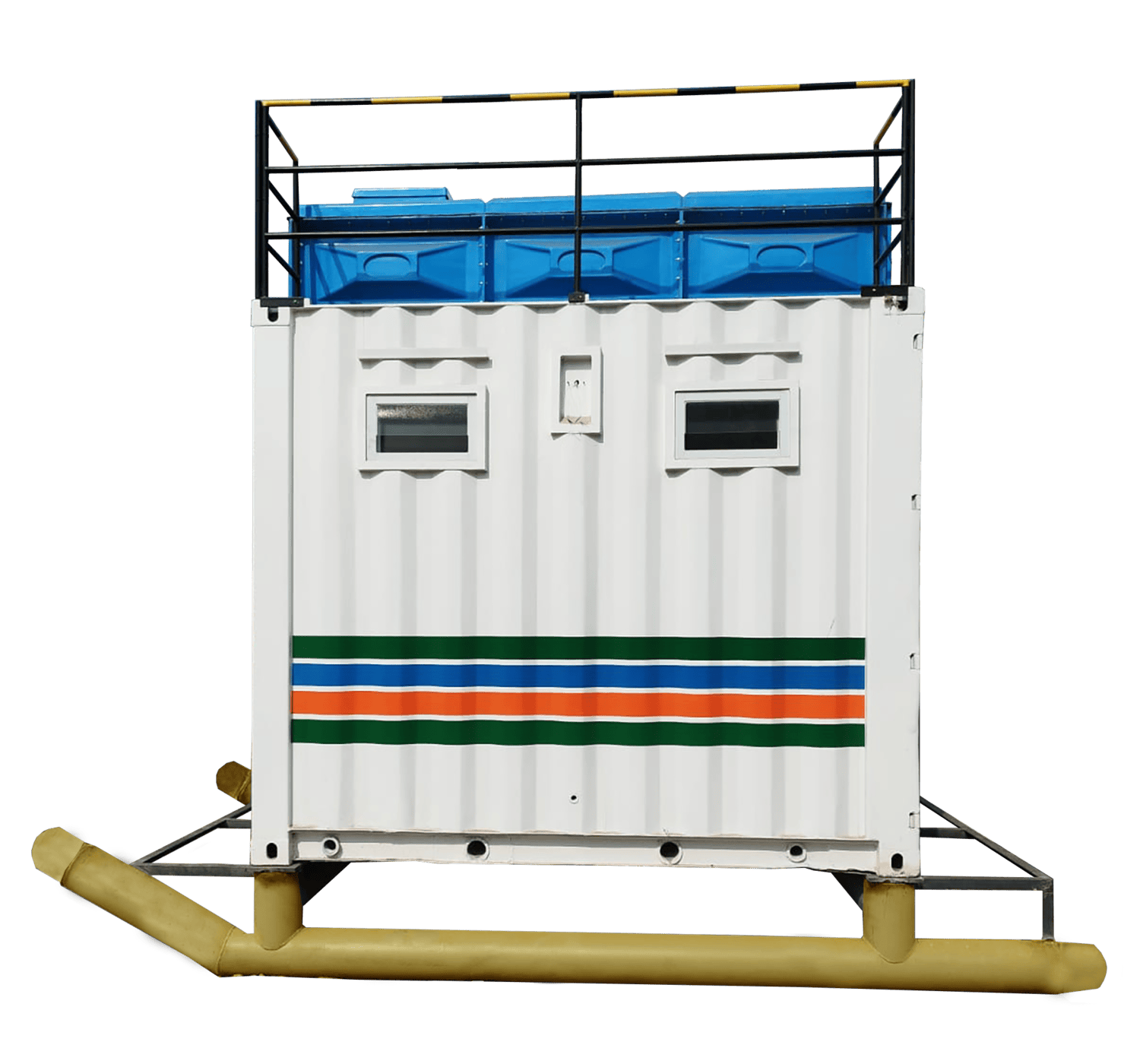 10' Toilet Skid - Tradecorp Container Sales & Rental